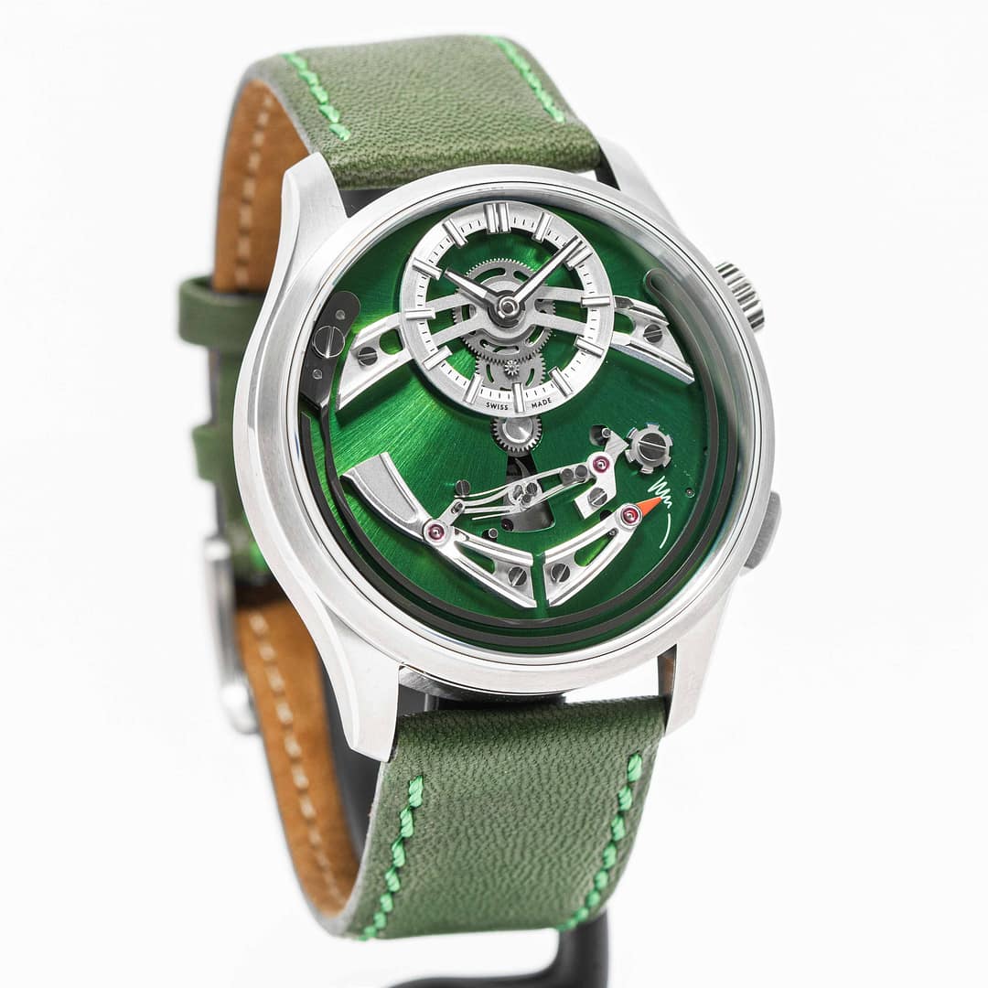 Christopher Ward Limited Edition Verde Green Dial C1 Bel Canto Titanium 41mm — Shreve, Crump & Low