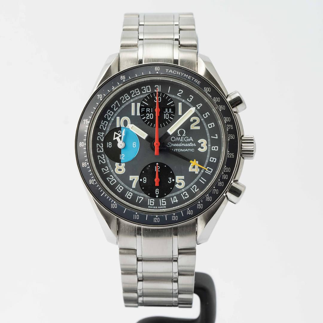 Preowned Omega Speedmaster MK40 Automatic Triple Calendar Stainless ...
