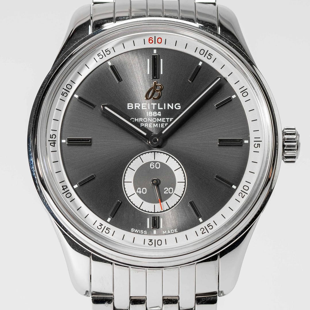 Preowned Breitling Premier Automatic Stainless Steel 40mm ...