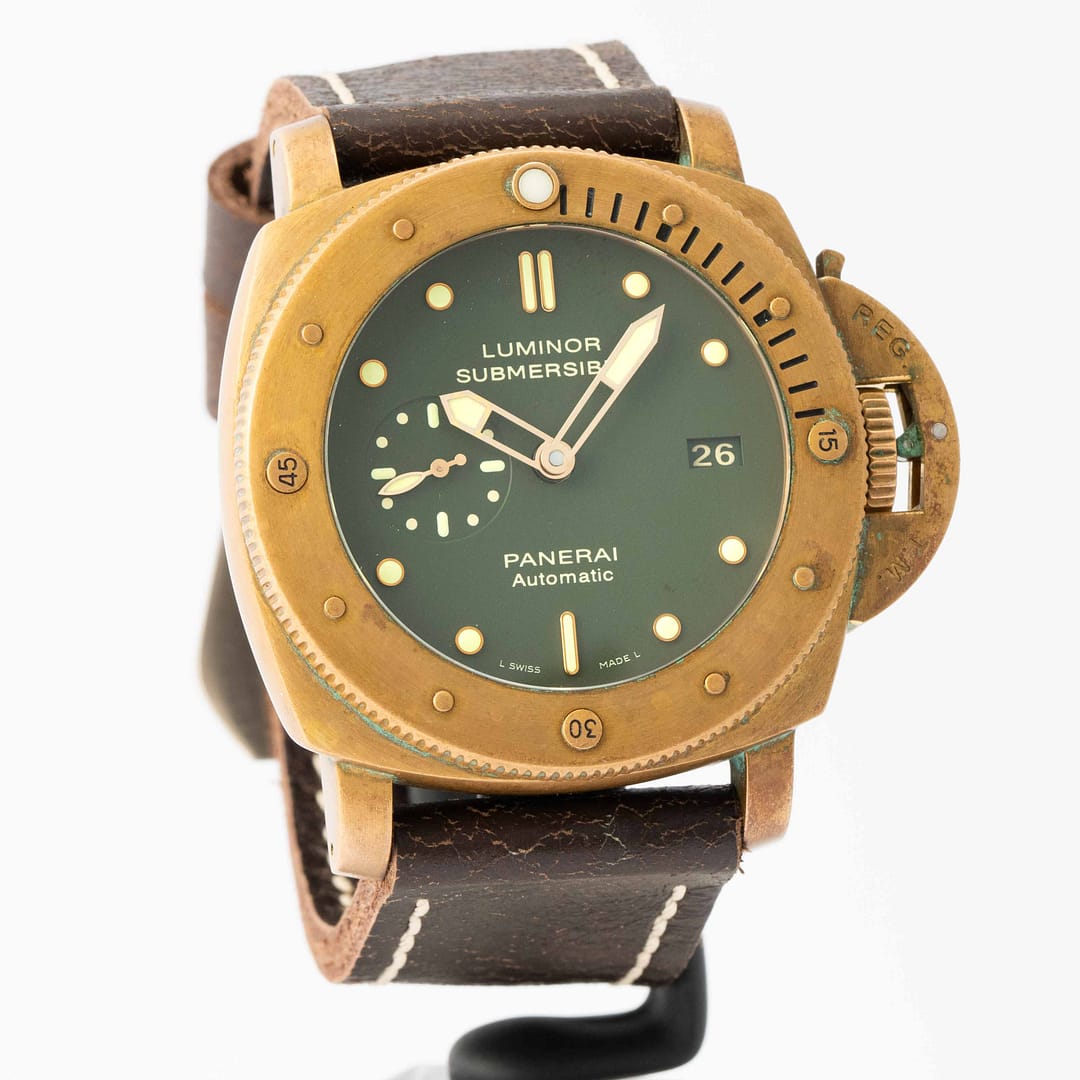 Preowned Panerai Luminor Submersible 1950 "Bronzo" Bronze 47mm ...