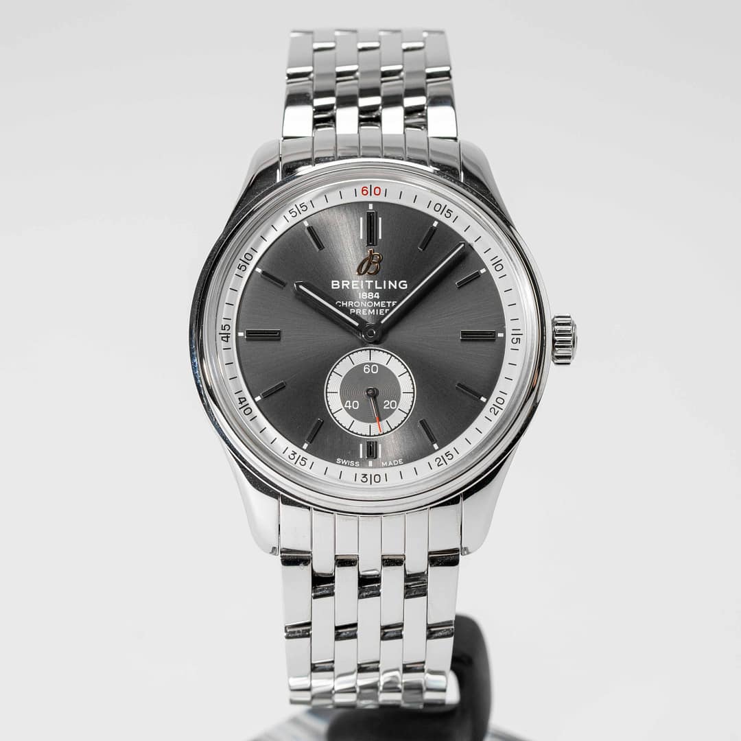 Preowned Breitling Premier Automatic Stainless Steel 40mm ...
