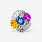 Bi-Color Pearl & Diamond Earrings (Yellow Gold) — Shreve, Crump & Low