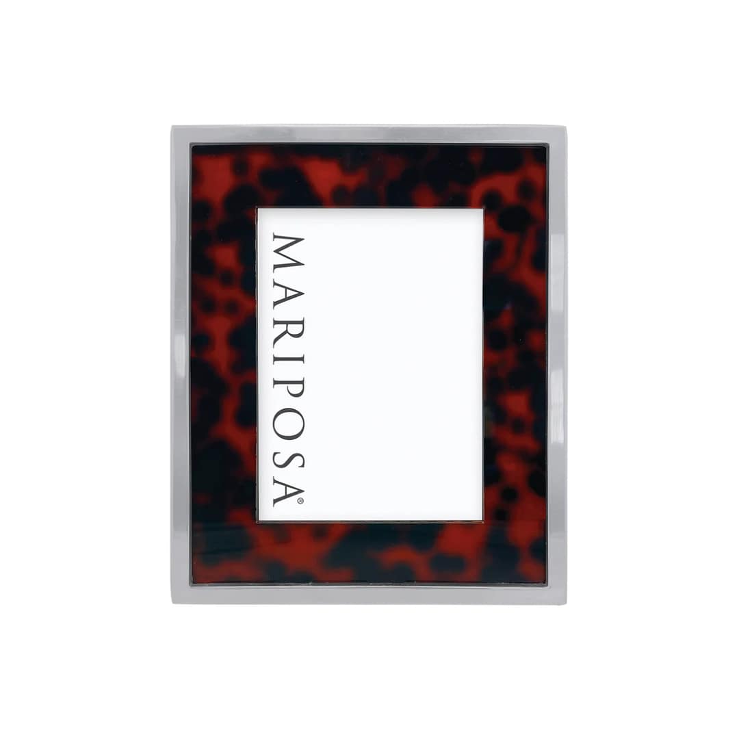 Tortoise with Metal Border 5x7 Frame — Shreve, Crump & Low