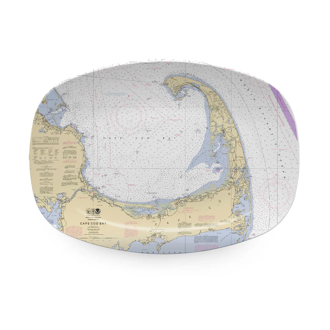 Cape Cod Chart Platter — Shreve, Crump & Low