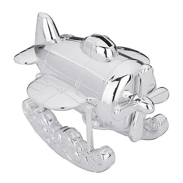 Zoom Zoom Airplane Coin Bank — Shreve, Crump & Low