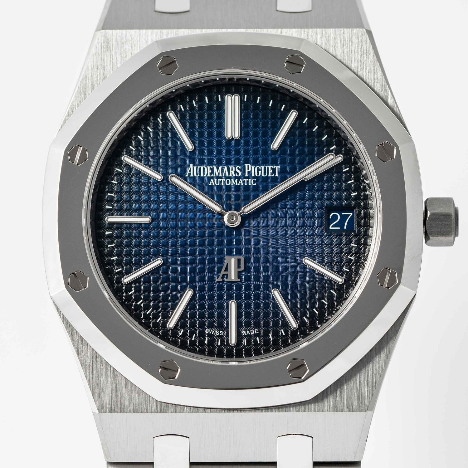 Audemars Piguet Royal Oak "Jumbo" 15202IP Platinum and Titanium 39mm ...