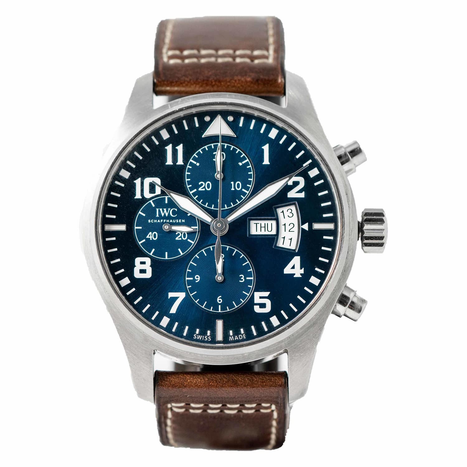 Pre-owned IWC Preowned IWC Pilots Chronograph Le Petite Prince ...
