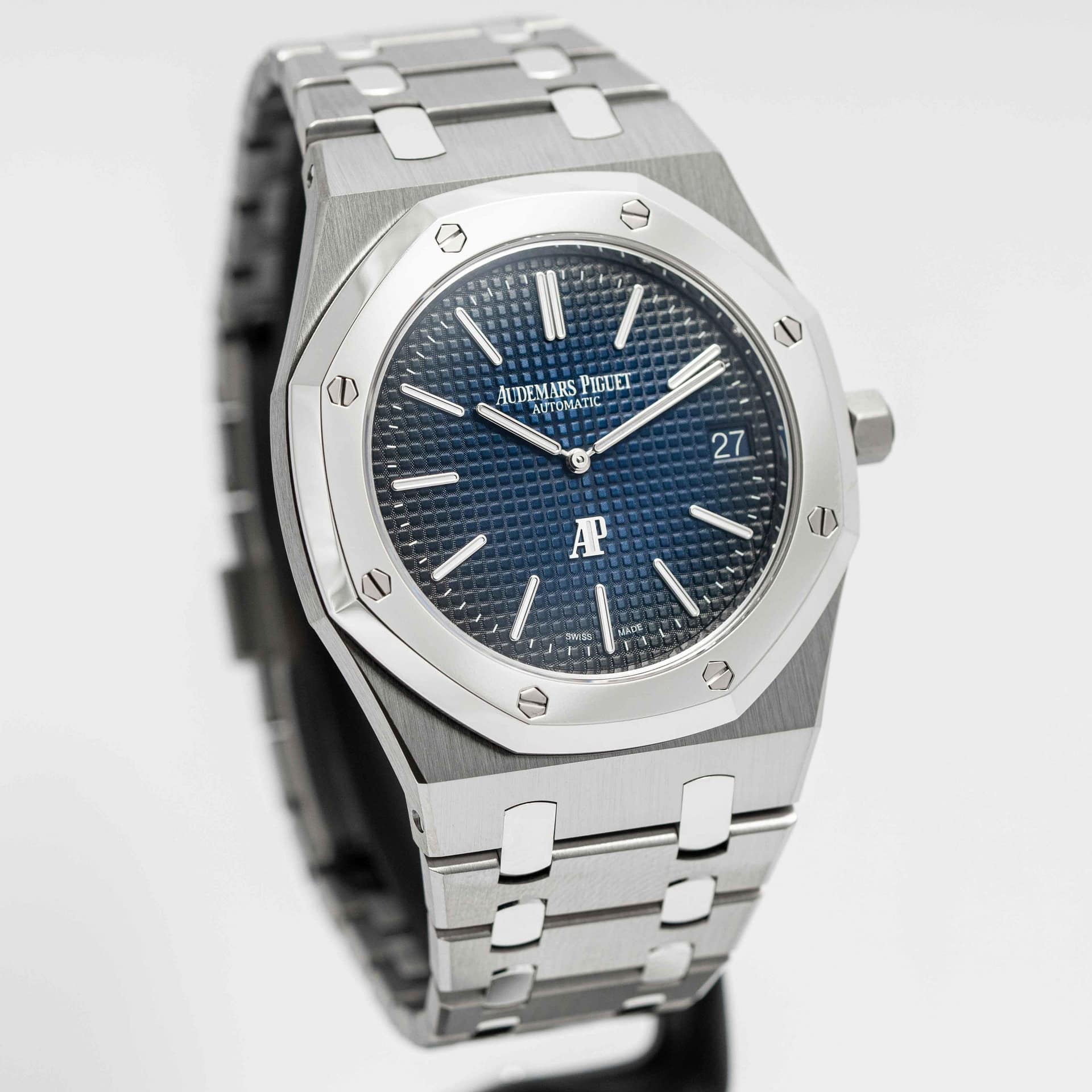 Audemars Piguet Royal Oak "Jumbo" 15202IP Platinum and Titanium 39mm ...