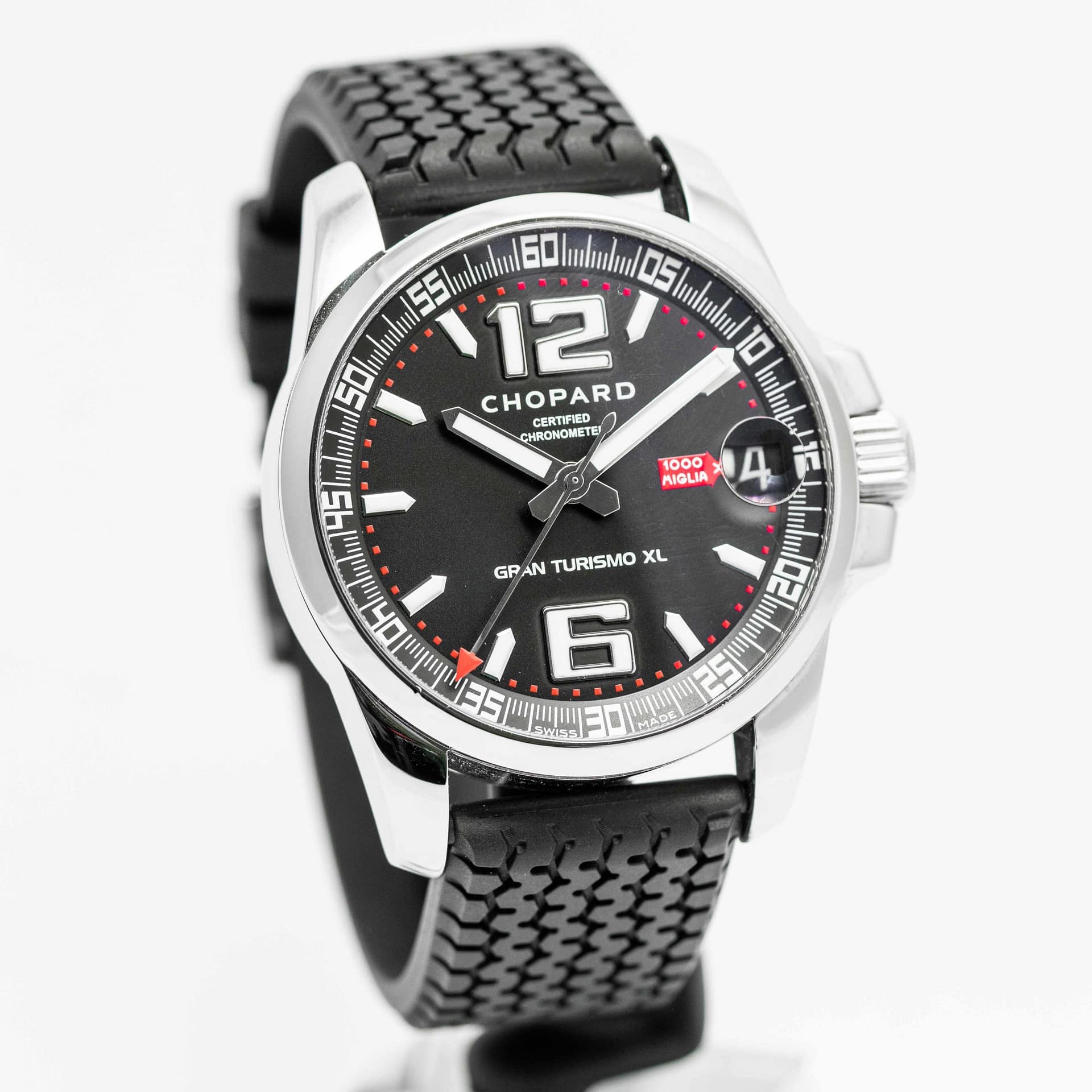 Pre-owned Chopard Mille MigliaGran Turismo XL Stainless Steel 44mm (16/ ...