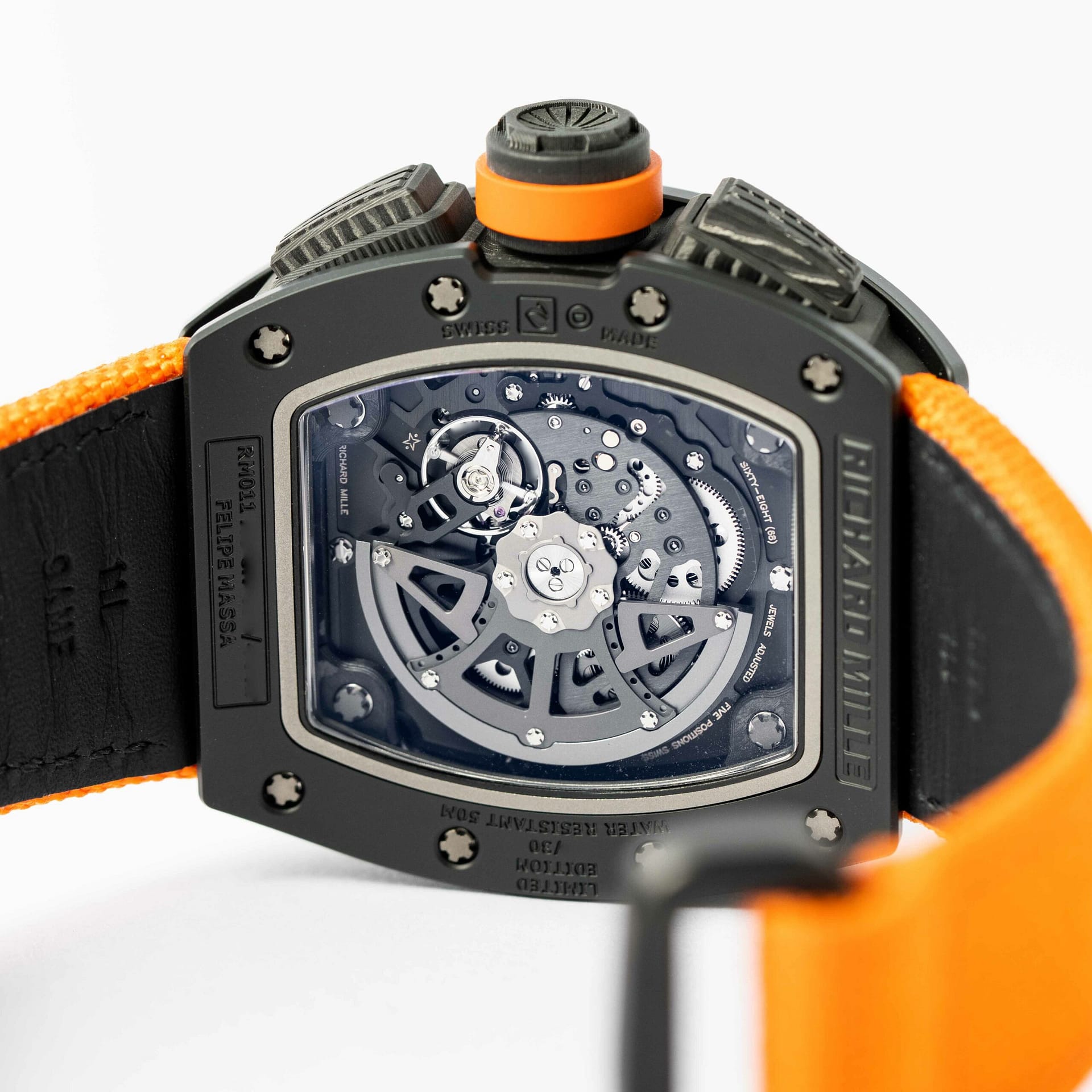 Richard Mille RM 011 Felipe Massa Flyback Chronograph Orange Storm ...