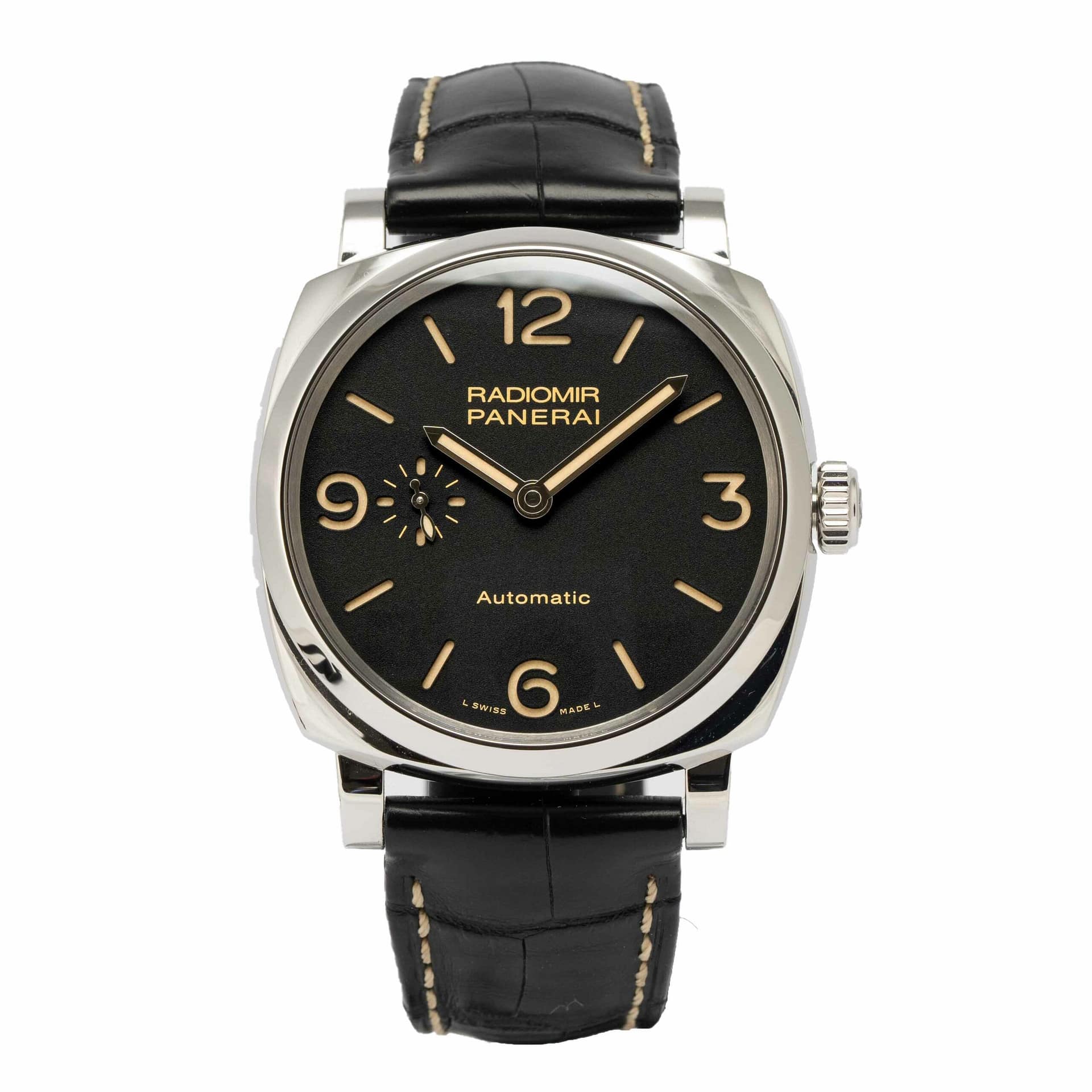 Preowned Panerai Radiomir 1940 3-Day Automatic Stainless Steel 42mm ...
