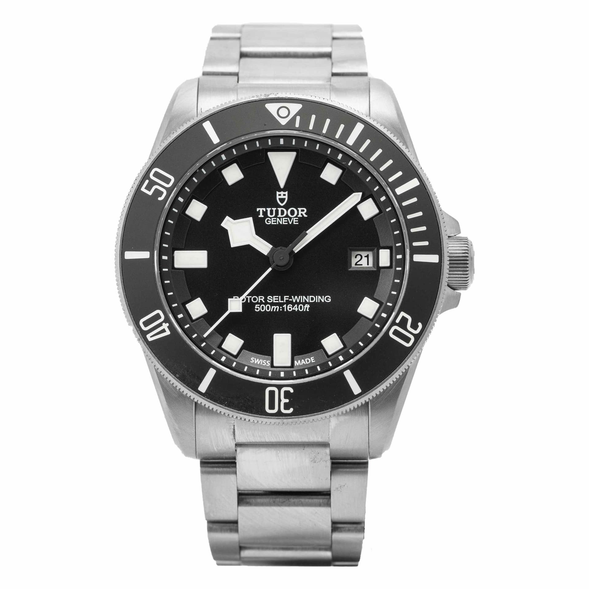 Tudor Pelagos Black Dial Titanium 42mm (25500TN) — Shreve, Crump & Low