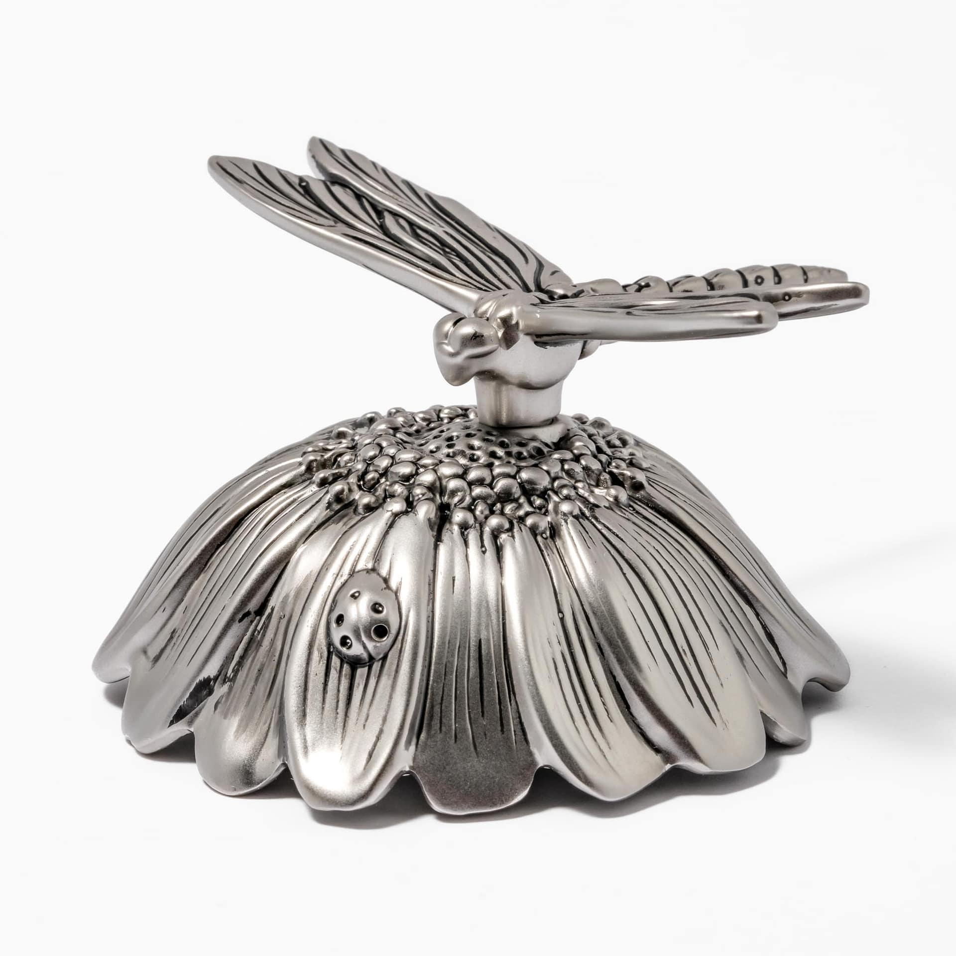 Dragonfly Music Box (Silver-Plate) — Shreve, Crump & Low