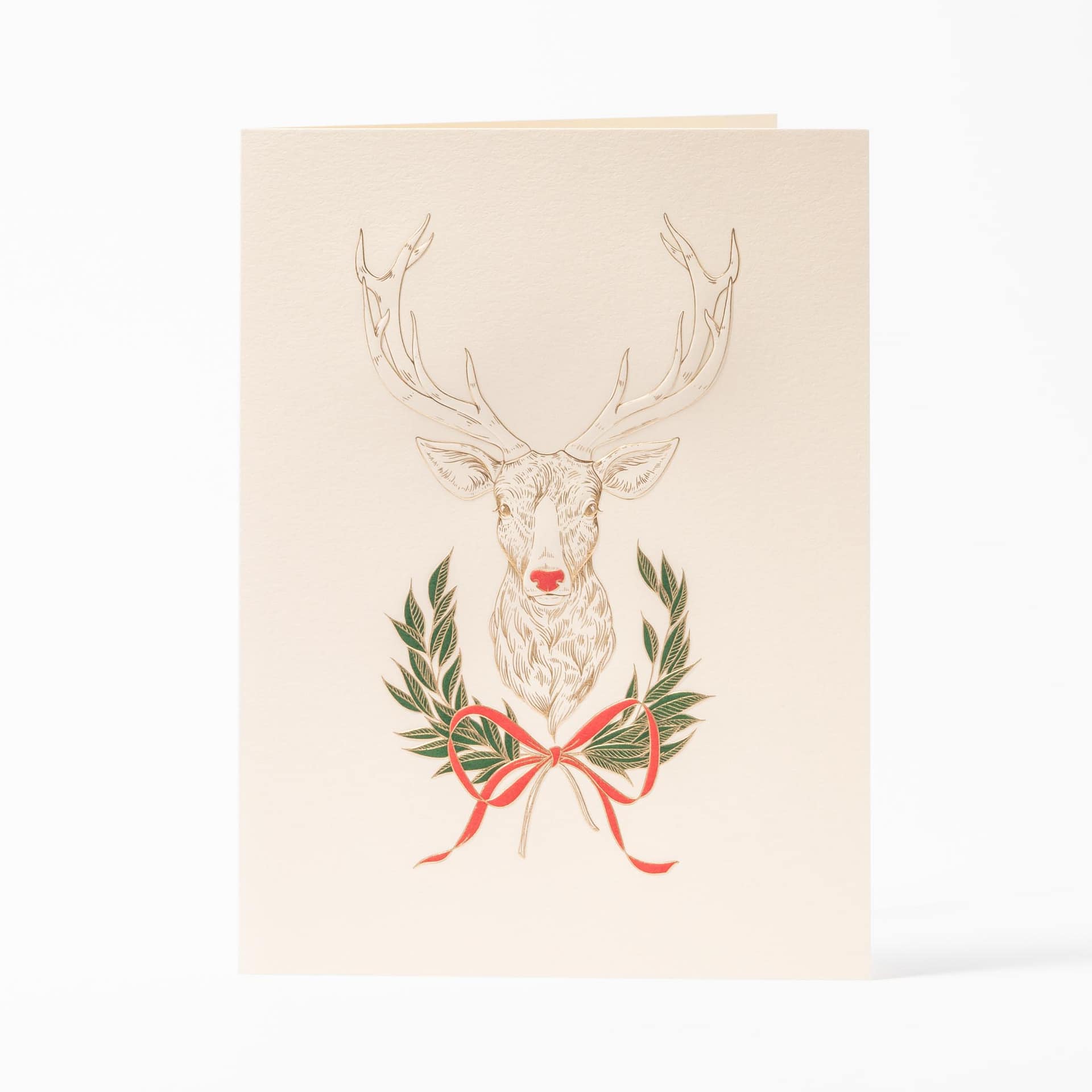 Decorated Reindeer Greeting Cards (Set of 10) — Shreve, Crump & Low