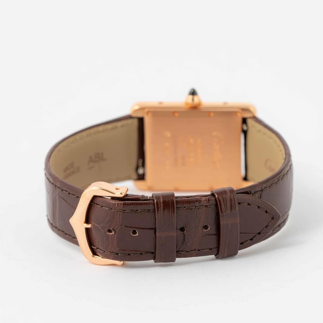 Cartier Tank Louis Rose Gold 33.7mm x 25.5 mm(WGTA0011) — Shreve, Crump ...