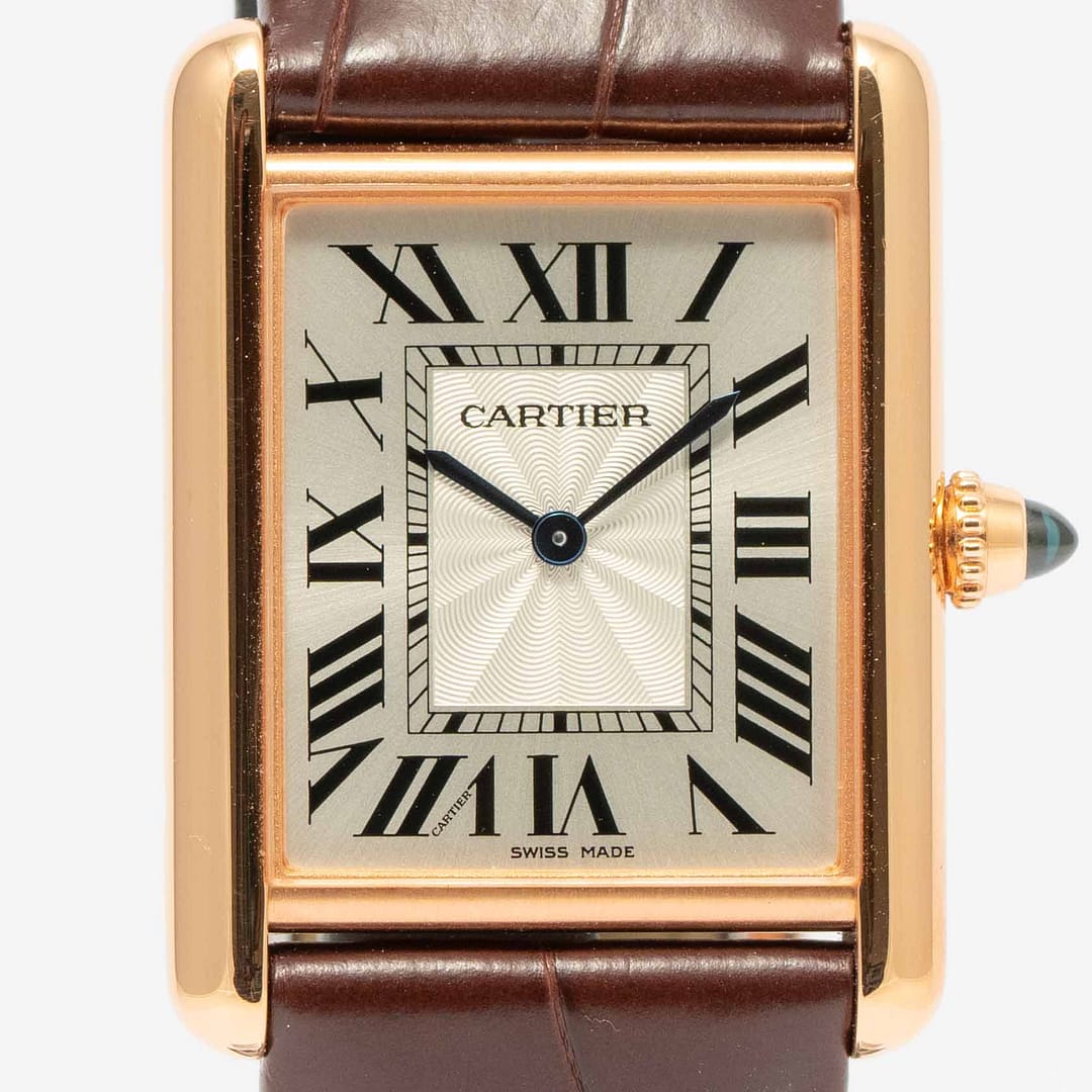 Cartier Tank Louis Rose Gold 33.7mm x 25.5 mm(WGTA0011) — Shreve, Crump ...