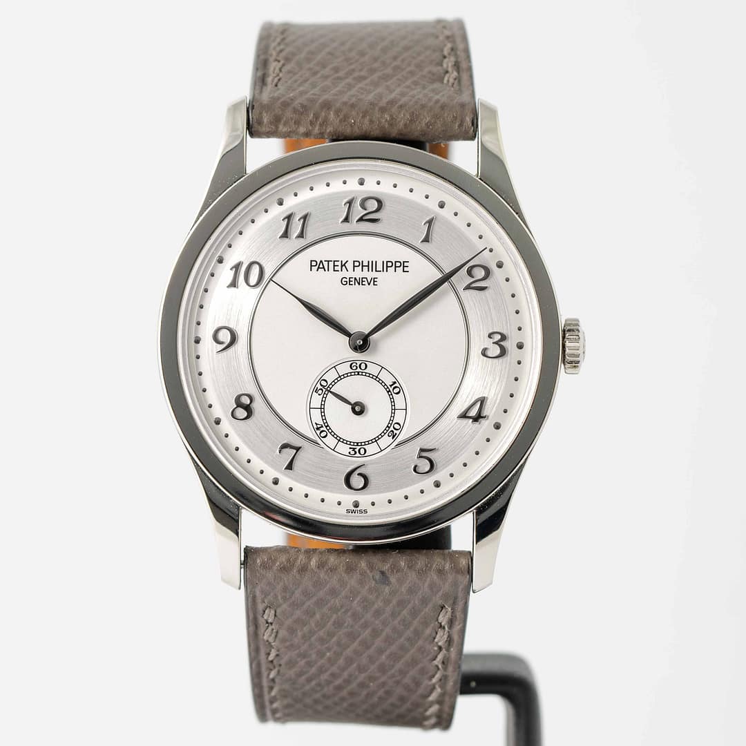 Patek Philippe 5196P-001 Calatrava Opaline Dial with Breguet Numerals ...