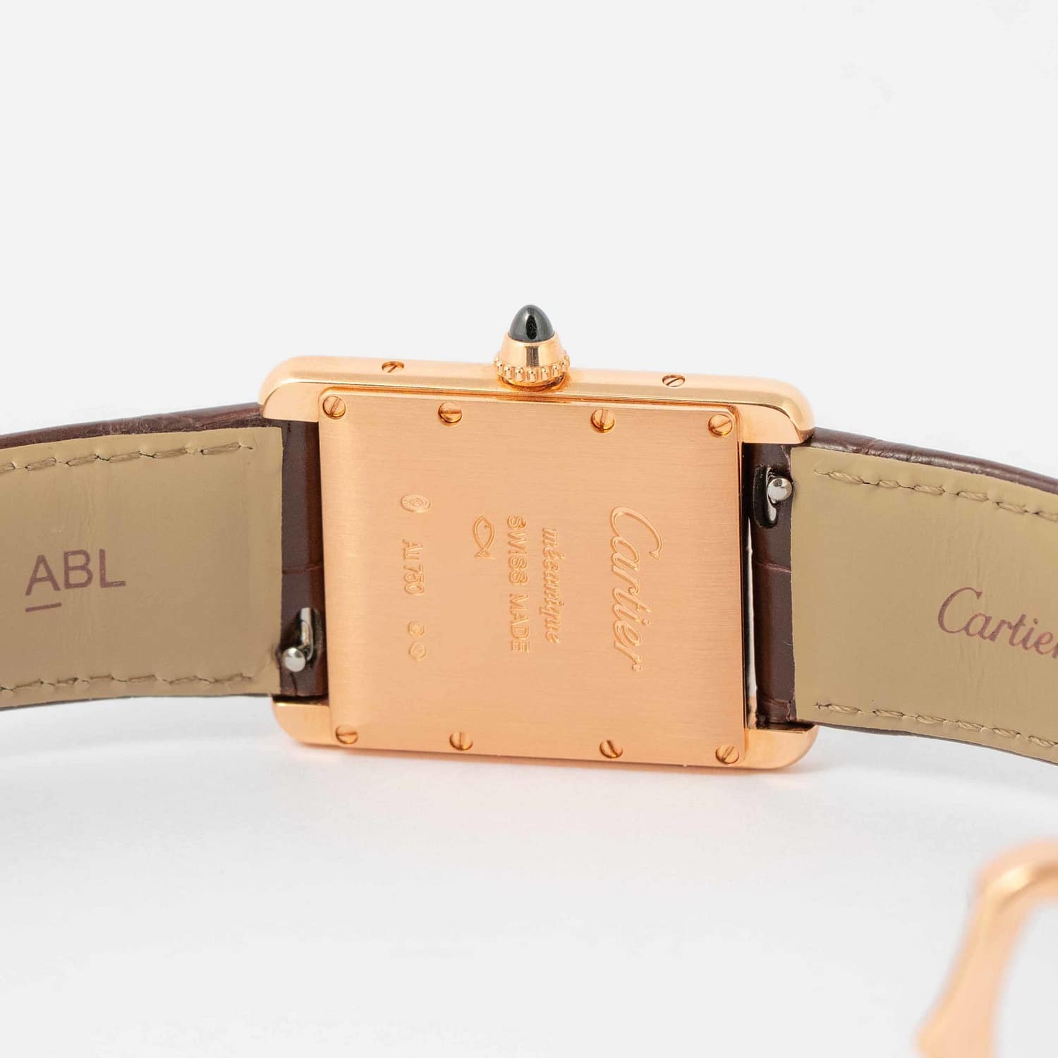 Cartier Tank Louis Rose Gold 33.7mm x 25.5 mm(WGTA0011) — Shreve, Crump ...