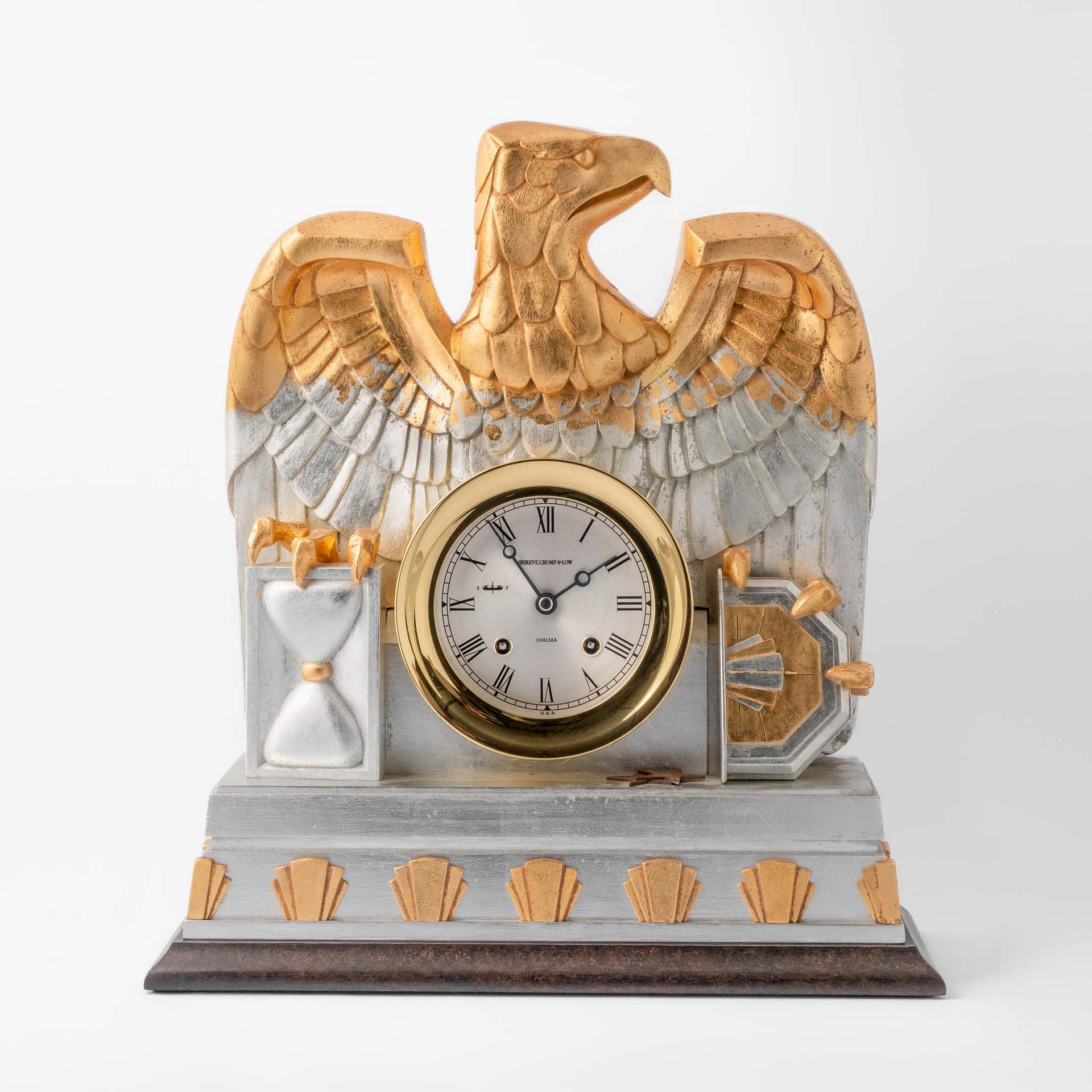 Chelsea Clock American Eagle Limited Edition Ship's Bell Clock — Shreve ...