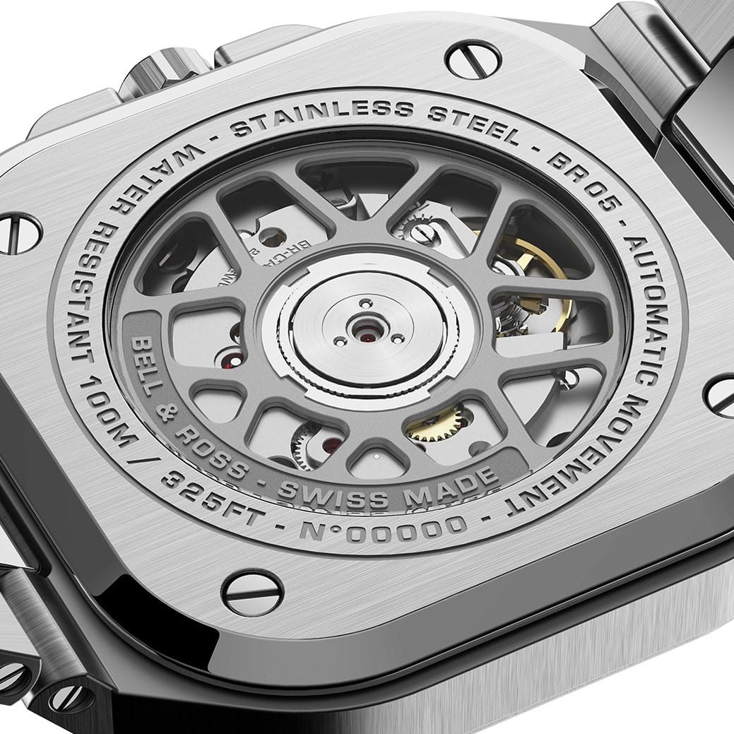 Bell & Ross BR 05 Black 40mm Stainless Steel (BR05A-BL-ST/SST) — Shreve ...