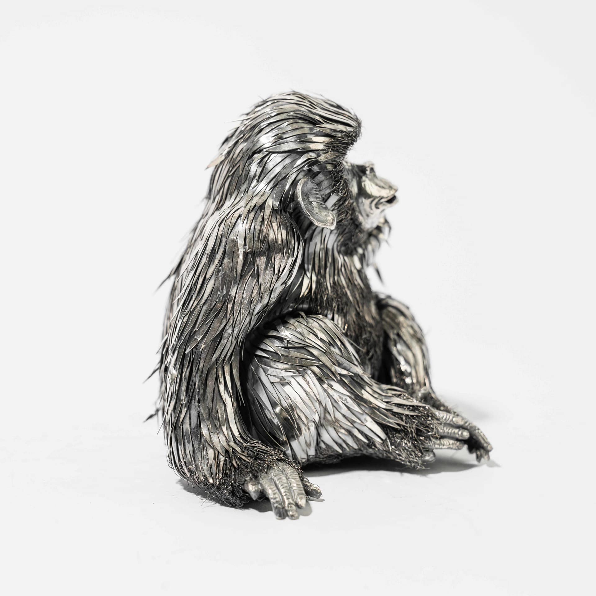 Mario Buccellati Sterling Silver Chimpanzee Figurine (Italian) — Shreve ...