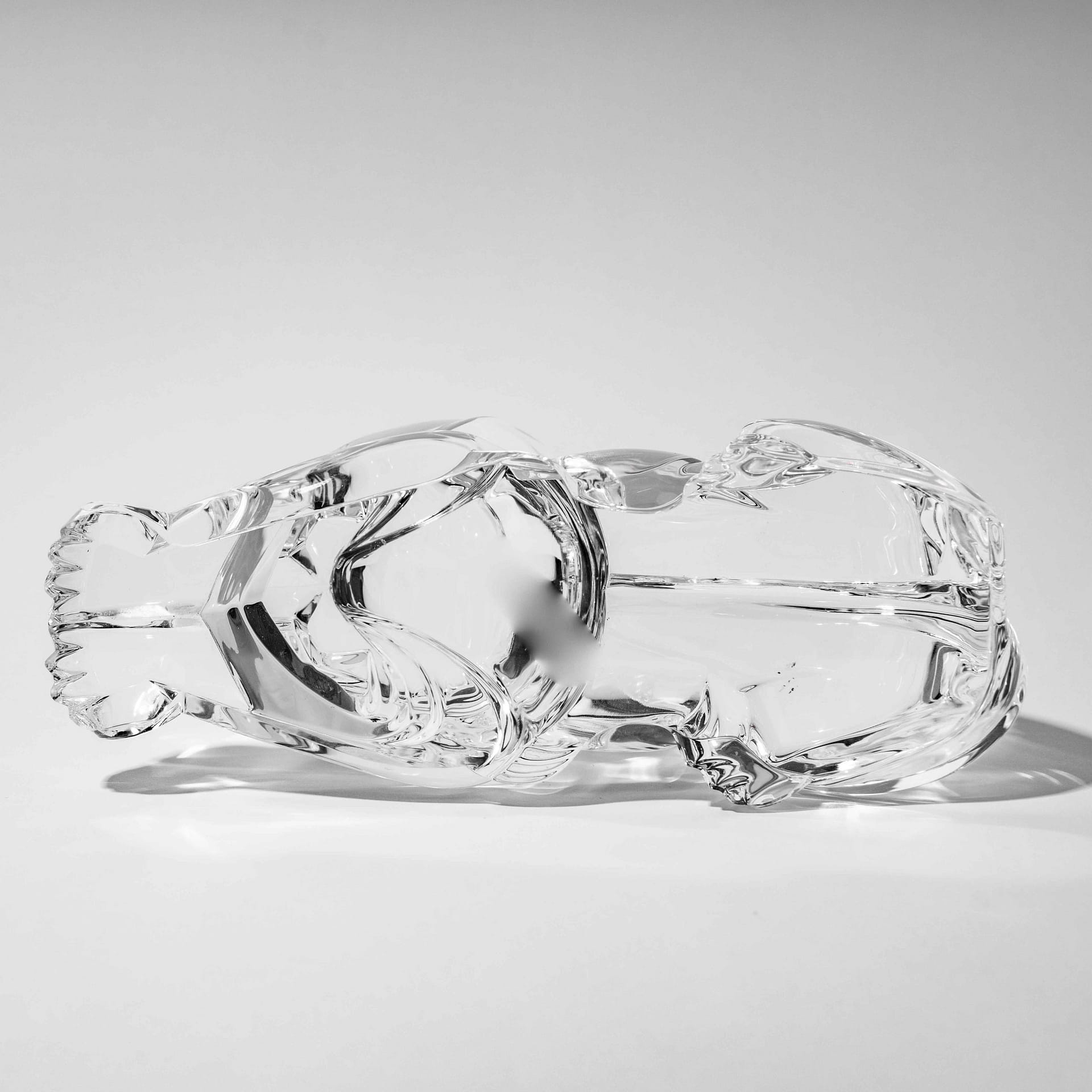 Vintage Steuben Crystal Lion Sculpture (American, 20th Century ...