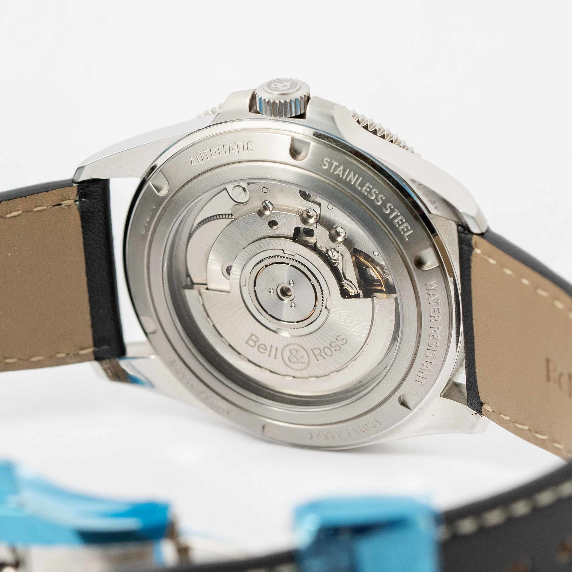 Pre-owned Bell & Ross BR V2-92 Black Steel Stainless Steel 41mm (BRV292 ...