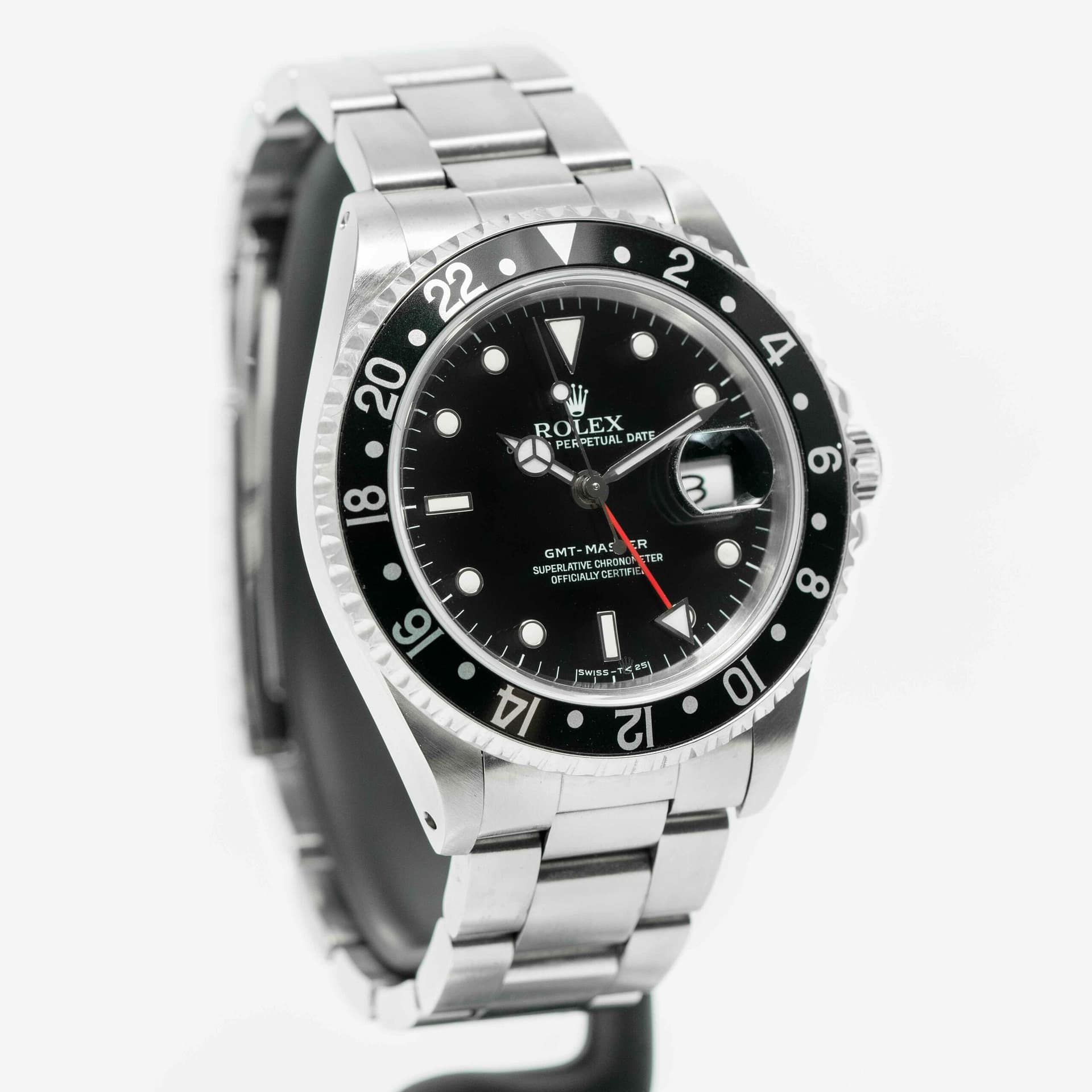 Rolex Vintage 1989 GMT-Master Black Bezel Stainless 40mm (16700) — Shreve, Crump & Low