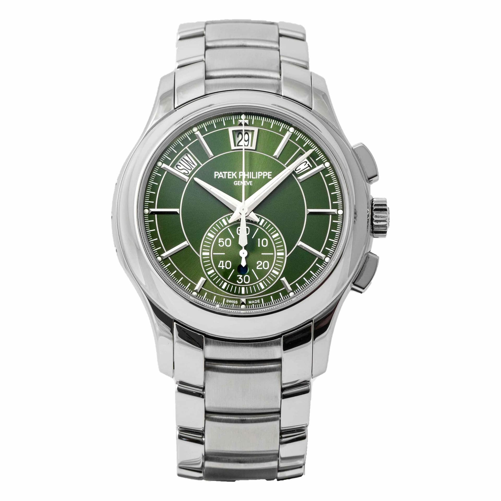 Patek Philippe 5905/1A-001 Annual Calendar Flyback Chronograph Olive ...